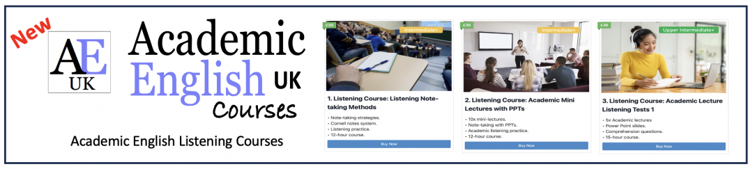 EAP Listening Lessons - EAP Teaching Resources